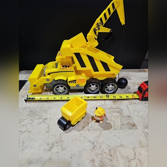 Paw Patrol | Toys | Paw Patrol Rubble Ultimate Rescue 4 Bulldozer W ...
